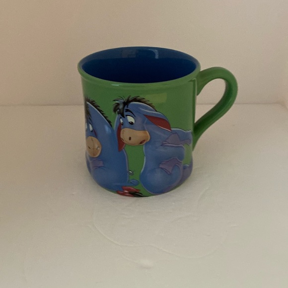 Disney | Dining | Disney Store Green Eeyore 3d Large 2 Oz Mug | Poshmark